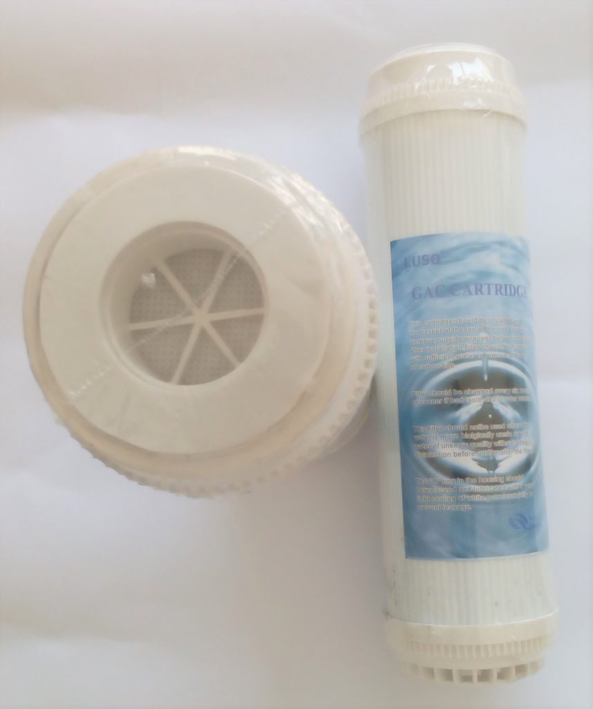 Pack of 2 GAC Granular Activated Carbon Filters Cartridges 10″ UDF ...